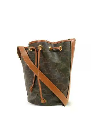 Celine Triomphe Canvas Shoulder Bag