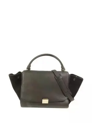 Celine Medium Trapeze Shoulder Bag - Black