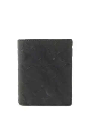 COACH VINTAGE Leather Bi-fold Wallet
