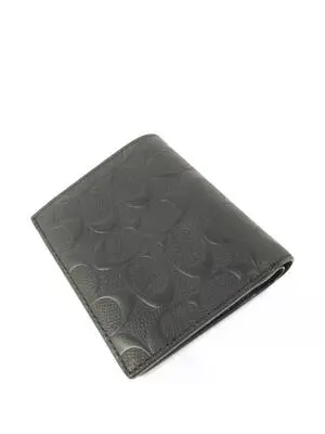 COACH VINTAGE Leather Bi-fold Wallet