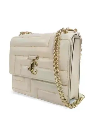 JIMMY CHOO Avenue Quad Quilted Shoulder Bag