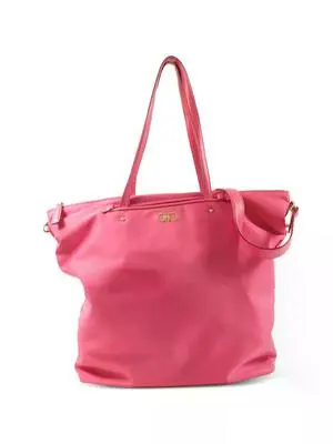 FERRAGAMO Gancini Shoulder Tote Bag