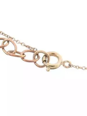 Dior Cannage Cd Logo Faux Pearl Necklace