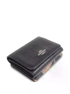 COACH VINTAGE Floral-print Leather Wallet