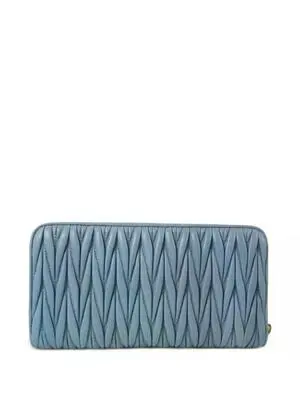 Miu Miu Matelassé Leather Wallet