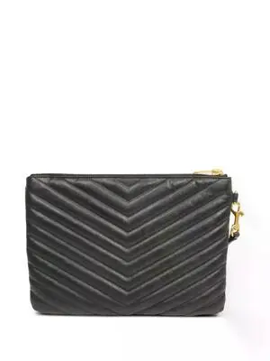 Saint Laurent Quilted Pouch