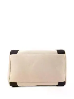 Balenciaga Biarritz Logo Print Tote Bag
