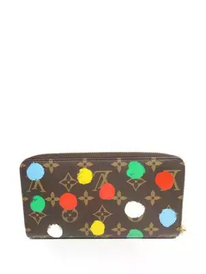 LOUIS VUITTON X Yayoi Kusama Monogram Zip Wallet