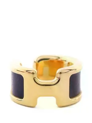 Hermès Olympe Leather-inlay Ear Cuff