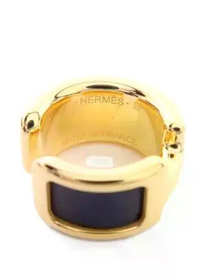 Hermès Olympe Leather-inlay Ear Cuff