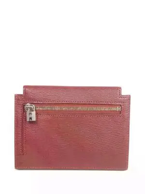Hermès Kelly Pocket Wallet In Chevre Leather - Red