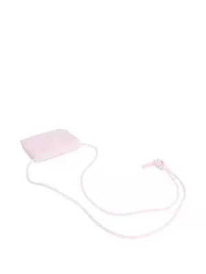 Bottega Veneta Intrecciato Leather Card Case - Pink