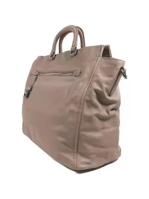 Prada Leather Shoulder Bag - Neutrals