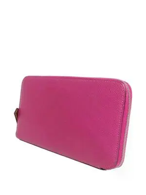 Hermès 2018 Epsom Silk In Long Leather Wallet