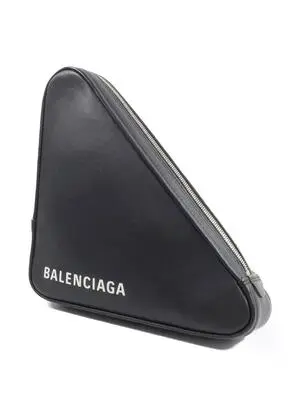 Balenciaga Triangle Clutch Bag