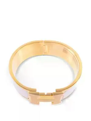 Hermès Clic Clac H Enamel Bracelet