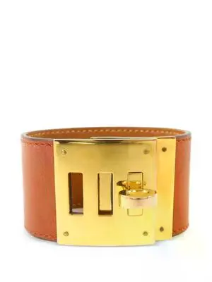 Hermès Kelly Dog Leather Bracelet - Gold