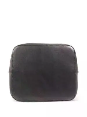 Fendi Drawstring Leather Shoulder Bag