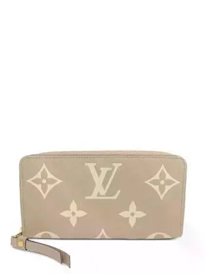 LOUIS VUITTON Monogram Empreinte Zippy Wallet - Neutrals