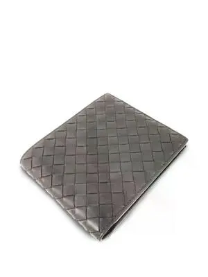 Bottega Veneta Intrecciato Bifold Wallet - Black