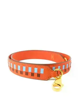 Hermès Leather Shoulder Strap - Orange