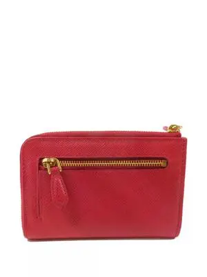 Prada Saffiano Leather Coin Case