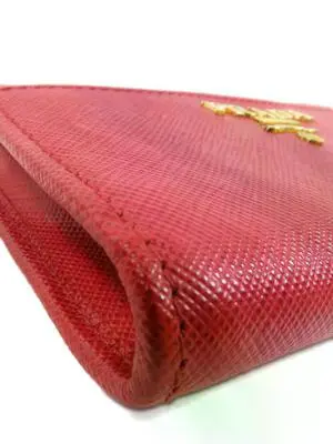 Prada Saffiano Leather Coin Case