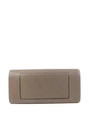 Celine Grained Leather Long Wallet