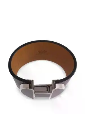 Hermès Manchette Leather Bracelet