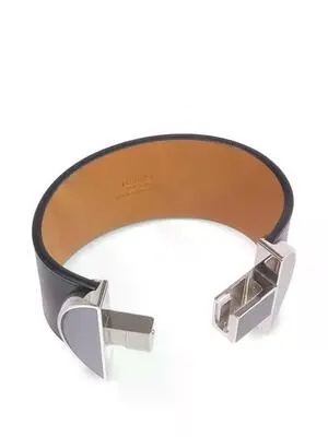 Hermès Manchette Leather Bracelet