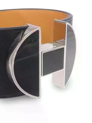 Hermès Manchette Leather Bracelet