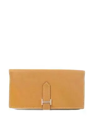Hermès Bearn Epsom Leather Wallet - Neutrals