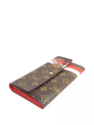 LOUIS VUITTON Monogram Groom Portefeuille Sarah Wallet