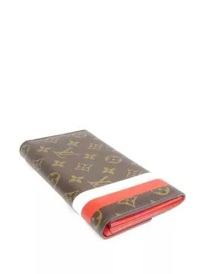 LOUIS VUITTON Monogram Groom Portefeuille Sarah Wallet