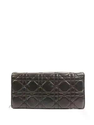 Dior Cannage Long Wallet