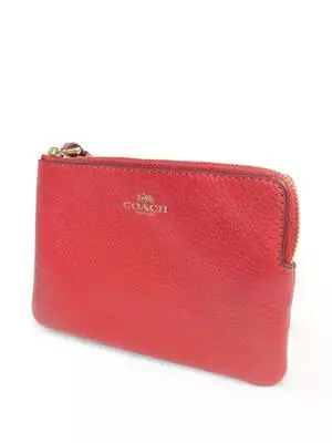 COACH VINTAGE Grained Leather Pouch Bag