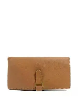 Hermès Bearn Epsom Leather Wallet - Neutrals