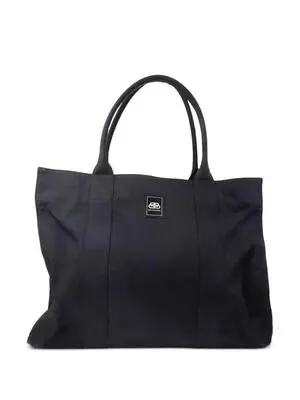 Balenciaga Trade Logo Patch Tote Bag