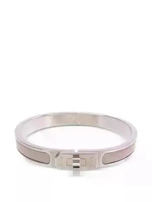 Hermès Mini Clic H Bracelet - Silver