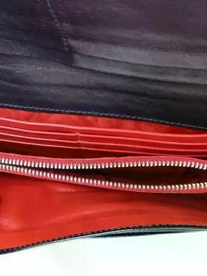 Prada Studded Saffiano Wallet