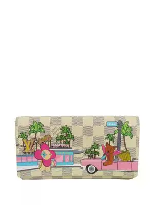 LOUIS VUITTON Vivienne Holiday Damier Azur Wallet