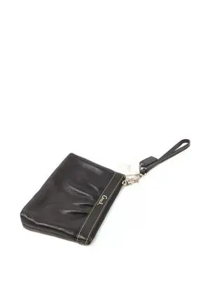 COACH VINTAGE Pleated Leather Pouch