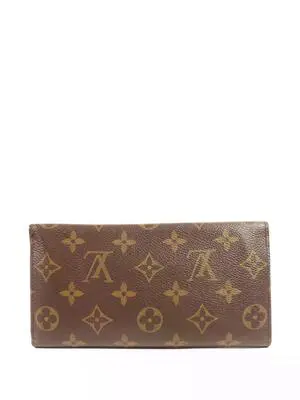 LOUIS VUITTON Long Monogram-pattern Wallet - Brown