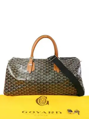 Goyard Goyardine Boston 50 Tote Bag