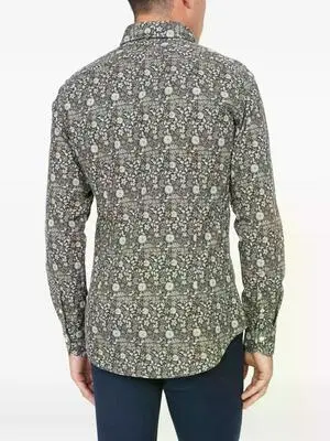 KOIKE BARCELONA Floral-print Long-sleeve Shirt