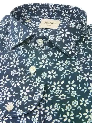 KOIKE BARCELONA Floral-print Long-sleeve Shirt