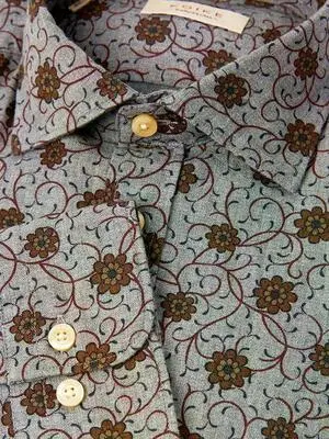 KOIKE BARCELONA Floral-print Long-sleeve Shirt