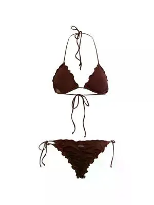 MC2 SAINT BARTH Ruffled Trim Bikini