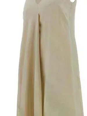 MSM STUDIO Sleeveless V-neck Maxi Dress