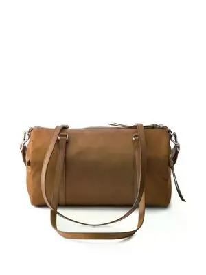 Prada Re-nylon And Saffiano Leather Duffel Bag